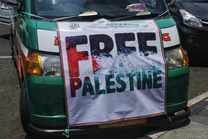 Demonstration on Supporting Free Palestine. Freedom for Palestine ...