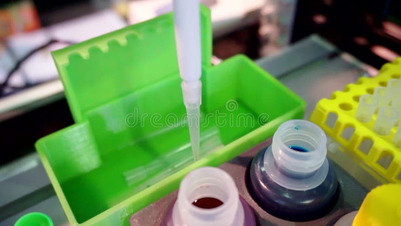 Demonstration of the Work of a Modern Automatic Substance Analyzer ...