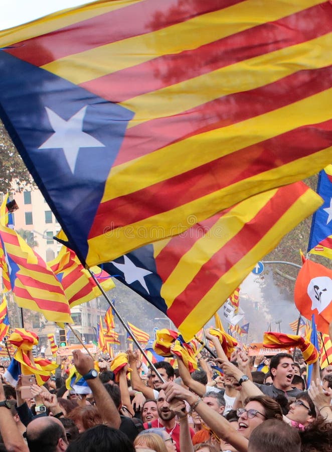 Catalonia independence editorial image. Image of political - 102723550