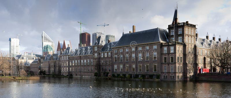 Den Haag. Het Nederlandse Parlement. Stock Afbeelding - Image of europa ...