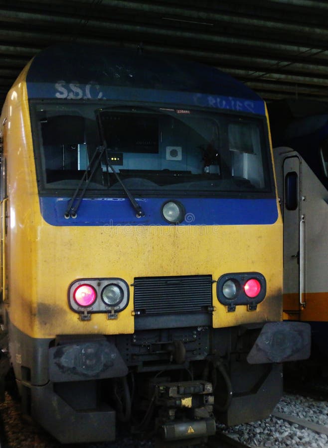 Den Hague, the Netherlands, February 15, 2019: the Front View of a ...