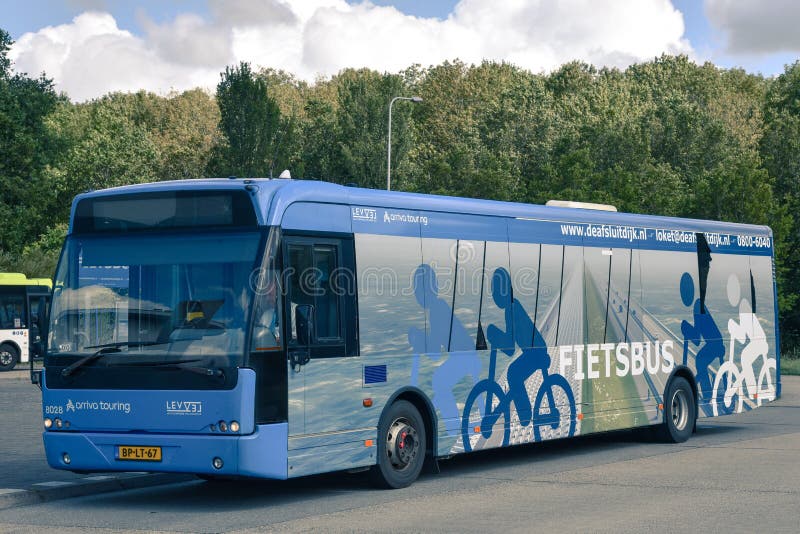 Shuttle Service by Bus for Cyclists Over the Afsluitdijk during the ...