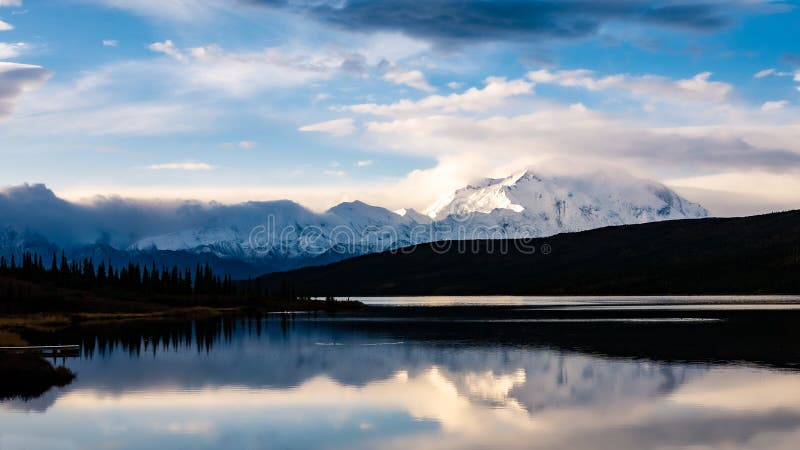 Denali mountain stock image. Image of mountain, denali - 162121497