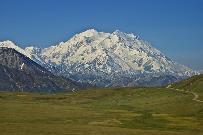 Mt. McKinley stockbild. Bild von grün, park, stark, sommer - 12390957