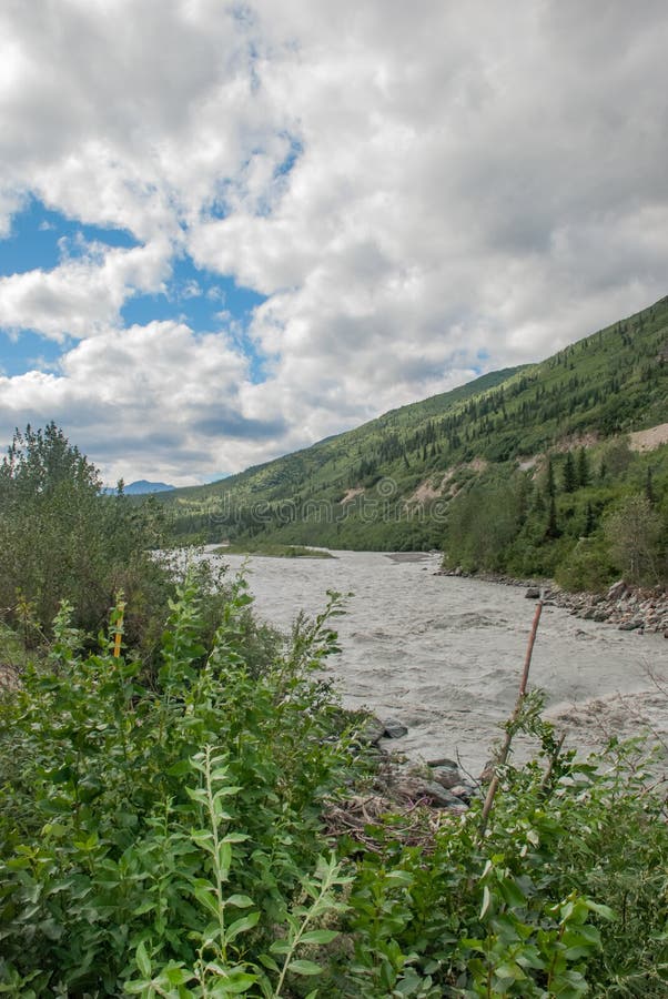 Denali National Park Landscape Stock Photo - Image of alaska, autumnal ...
