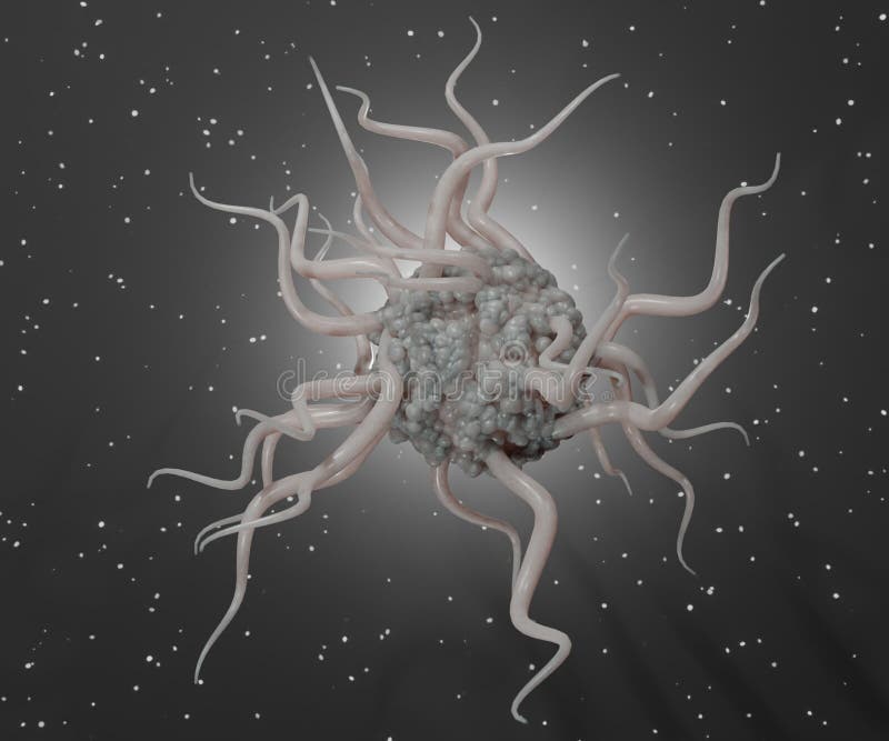 Dendritic Cells (DCs) are Antigen-presenting Cells 3d Rendering Stock Illustration ...