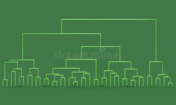 Hierarchical Clustering Stock Illustrations – 91 Hierarchical ...