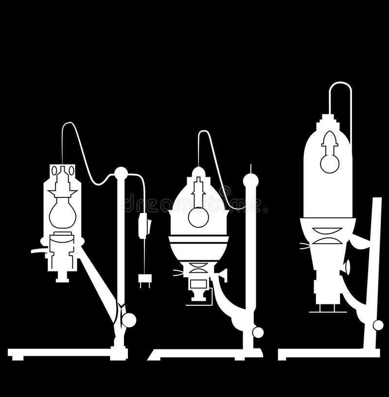 Darkroom Enlarger Silhouette Stock Vector - Illustration of darkroom ...