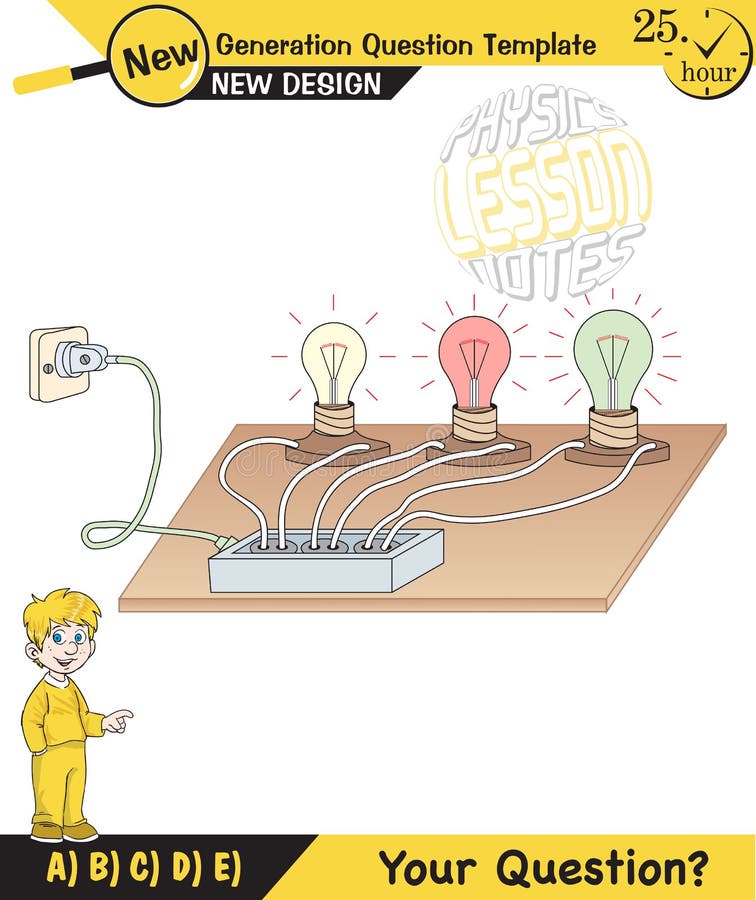 Basic Electric Circuits Experiment Stock Illustrations – 433 Basic ...