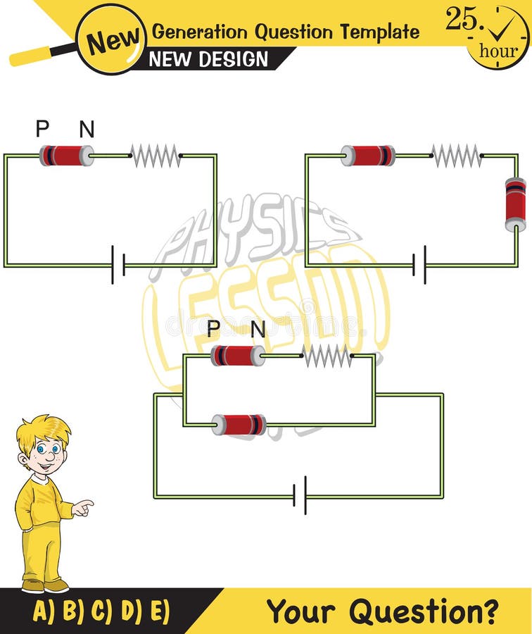 Physics, Basic Electric Circuits, Next Generation Question Template ...