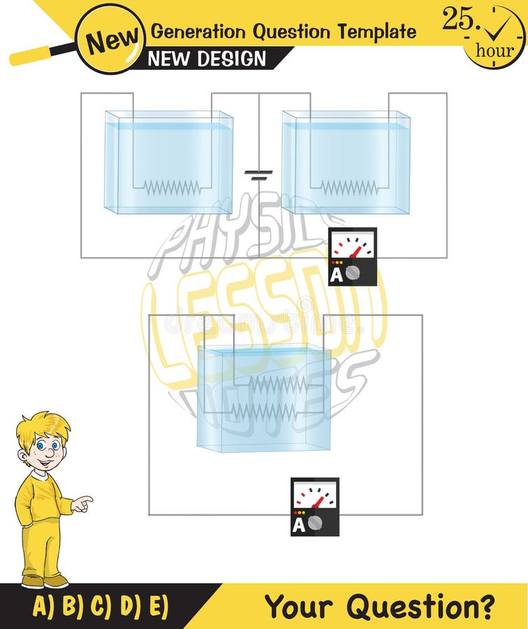 Physics, Basic Electric Circuits, Next Generation Question Template ...
