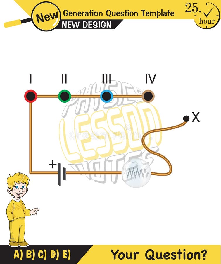 Physics, Basic Electric Circuits, Next Generation Question Template ...