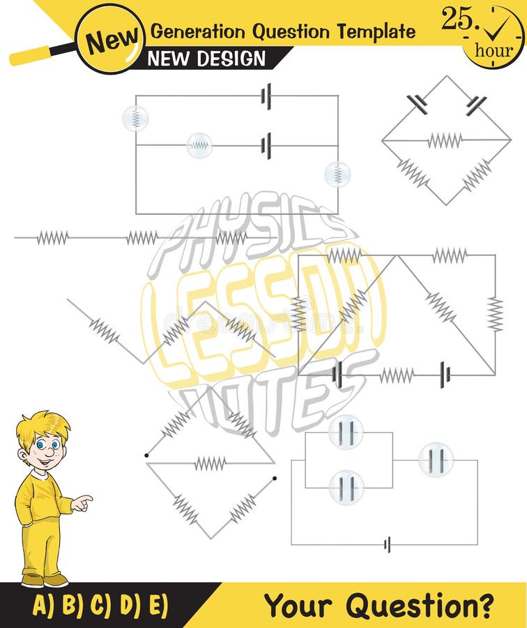 Physics, Basic Electric Circuits, Next Generation Question Template ...