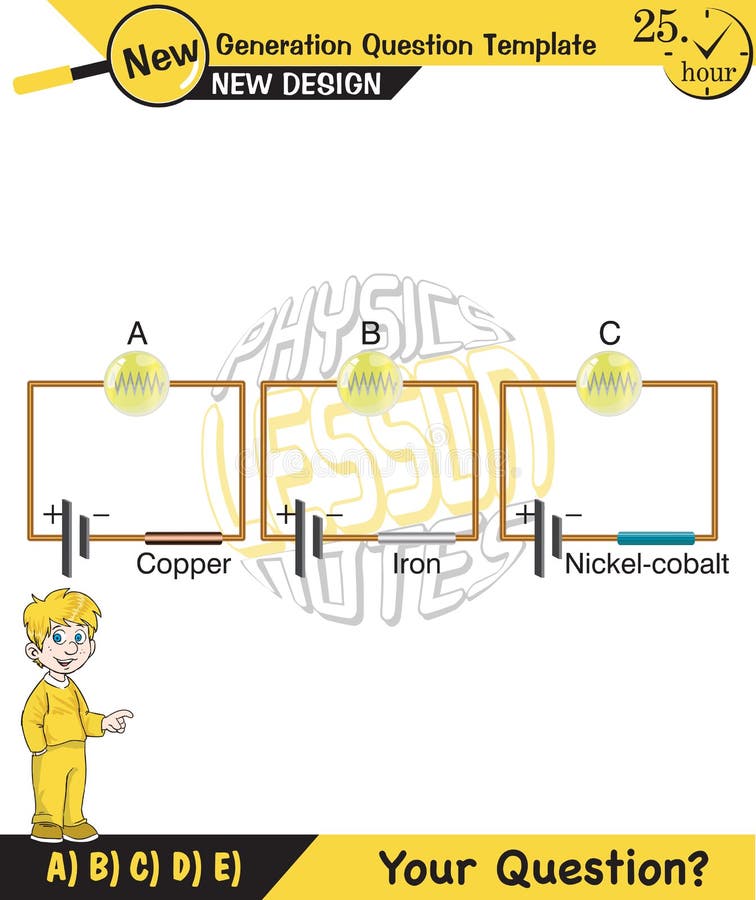 Physics, Basic Electric Circuits, Next Generation Question Template ...