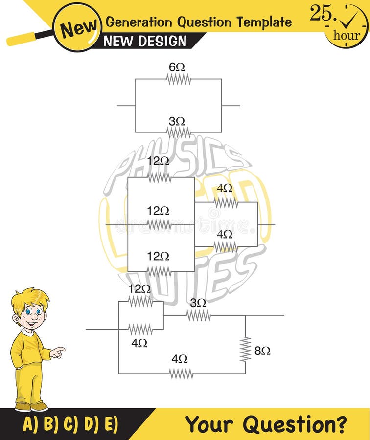 Physics, Basic Electric Circuits, Next Generation Question Template ...