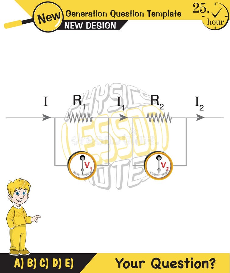 Physics, Basic Electric Circuits, Next Generation Question Template ...
