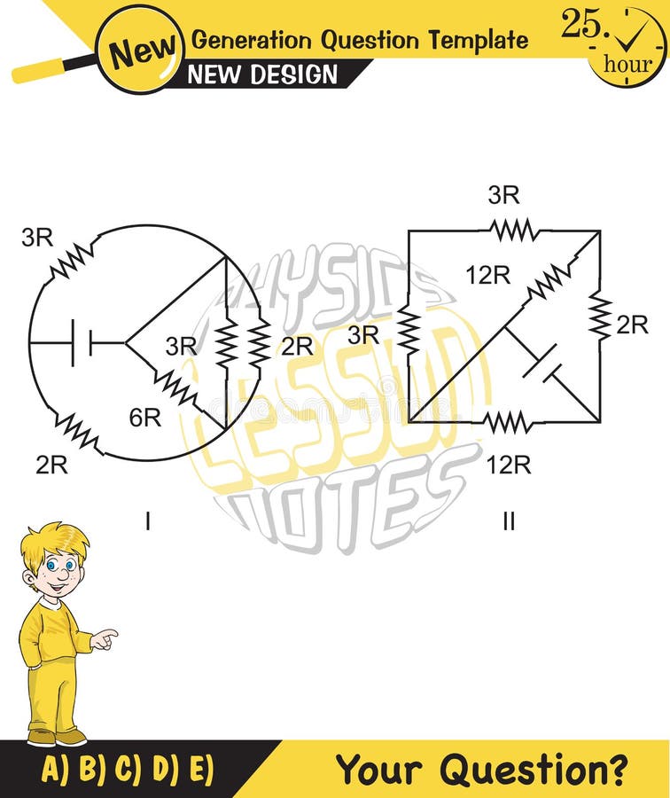 Physics, Basic Electric Circuits, Next Generation Question Template ...