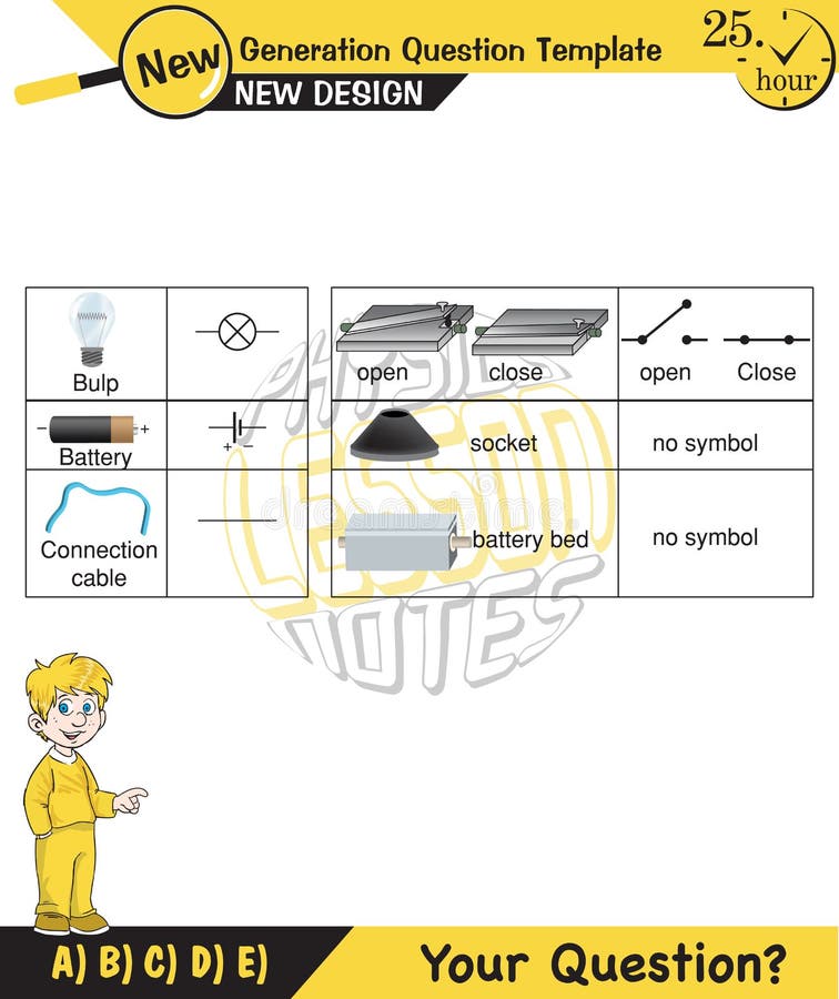 Physics, Basic Electric Circuits, Next Generation Question Template ...