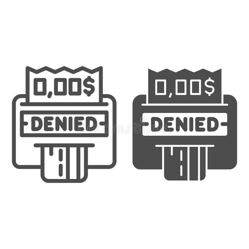 Transaction Denied Stock Illustrations – 302 Transaction Denied Stock ...