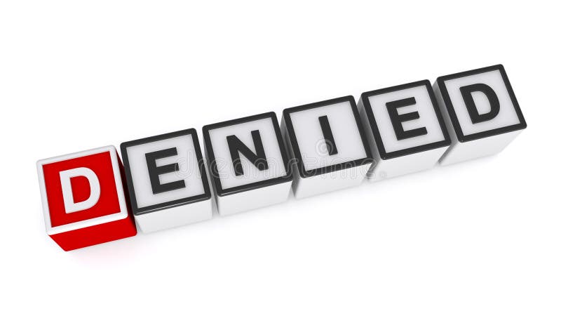 Access denied sign stock vector. Illustration of word - 103921536