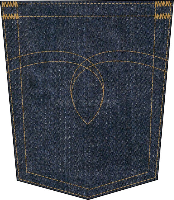 Denim Pocket Drawing Stock Illustrations – 4,190 Denim Pocket Drawing ...