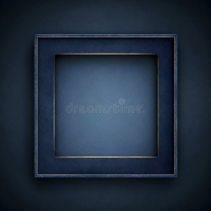 Denim Background with Frame. Vector Illustration. Eps 10 File Stock ...