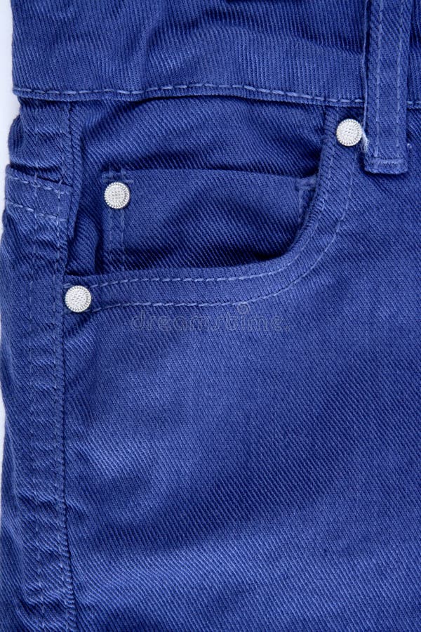 Denim Blue Jeans Shirt with Buttons Texture Stock Image - Image of ...