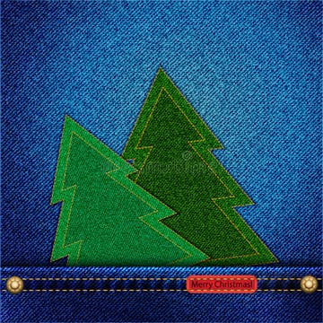 Christmas Denim Background Stock Illustrations – 565 Christmas Denim ...