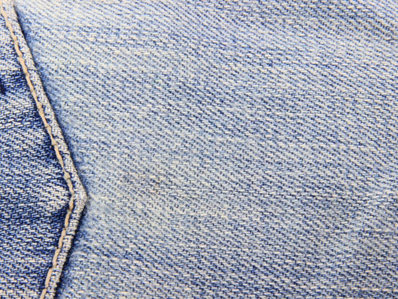 The Denim is Damaged with Blue Color, Old Condition Stock Image - Image ...