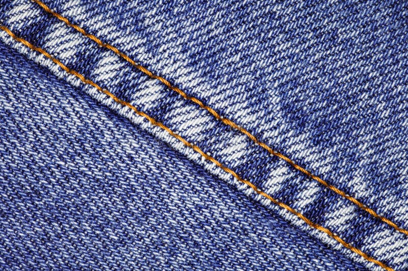 Denim and Suture with Threads, Close-up, Background Wallpaper, Uniform ...