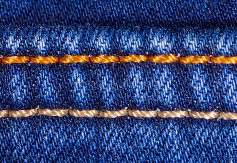 Denim Embroidery As Abstract Background Stock Photo - Image of style ...