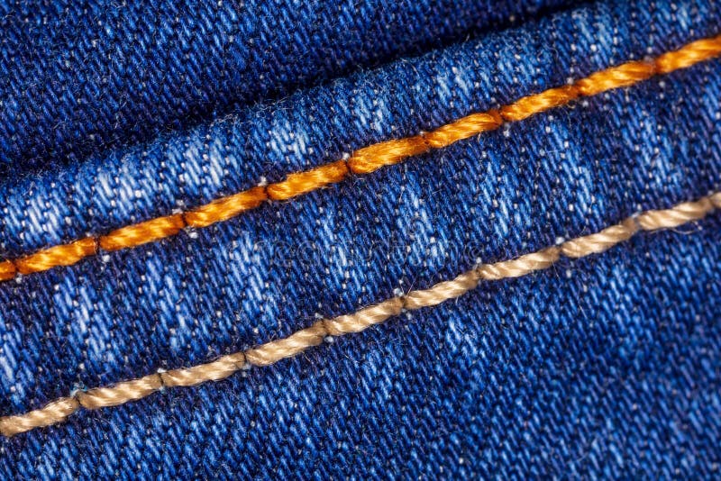 Denim Embroidery As Abstract Background Stock Image - Image of grunge ...