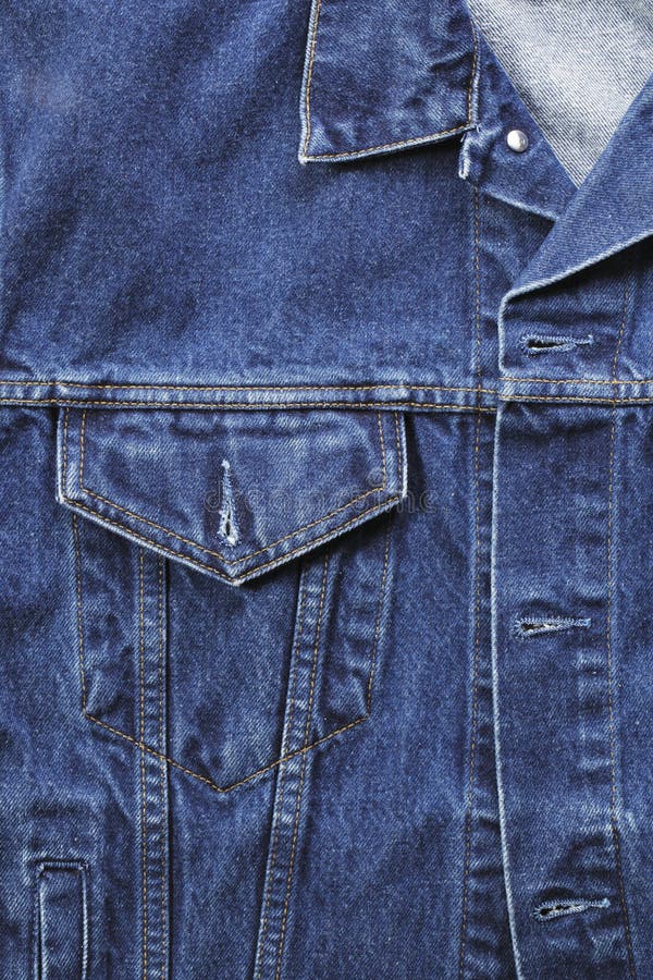 Denim Jacket stock image. Image of jeans, denim, isolated - 2842383