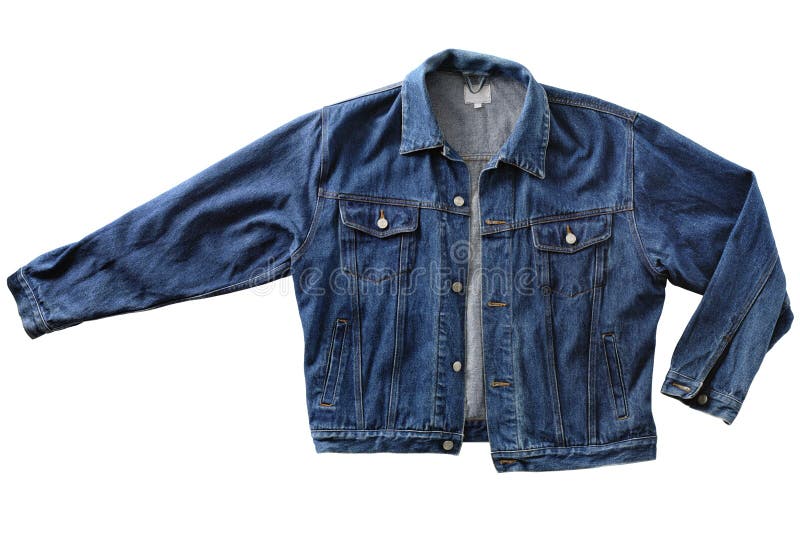 Denim Jacket stock image. Image of jeans, denim, isolated - 2842383