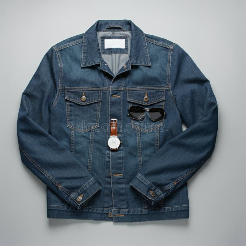 Contrasting Light Brown Chest Pocket Stock Illustrations – 4 ...