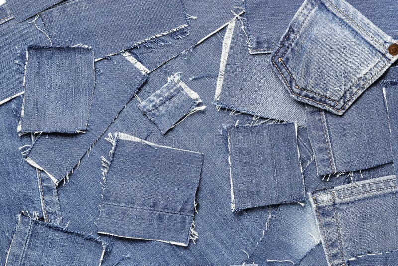 Denim patches background stock photo. Image of casual - 140672168