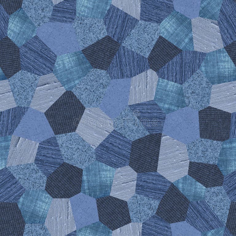 Denim Pattern Collage Seamless Texture Stock Illustrations – 63 Denim ...