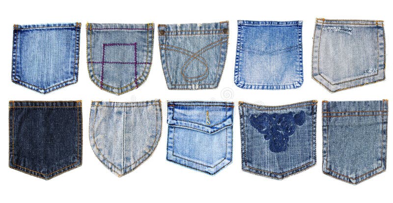 Denim pockets stock photo. Image of group, dark, stitch - 16930518