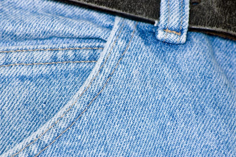 The Pockets Of Denim Pants. Stock Image - Image of clothes, macro: 84656777