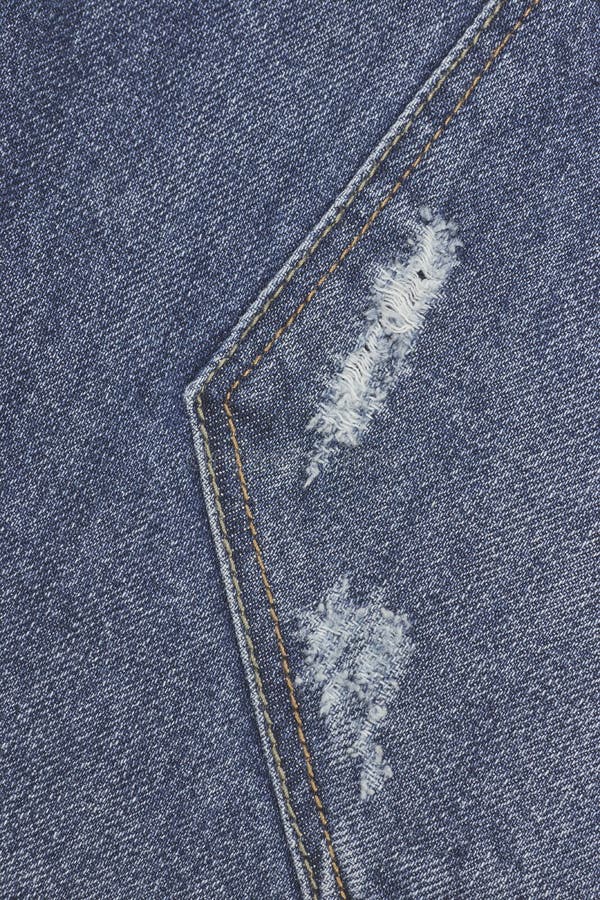 Denim Ripped Blue Jeans Texture. Abstract Background Faded Jeans ...