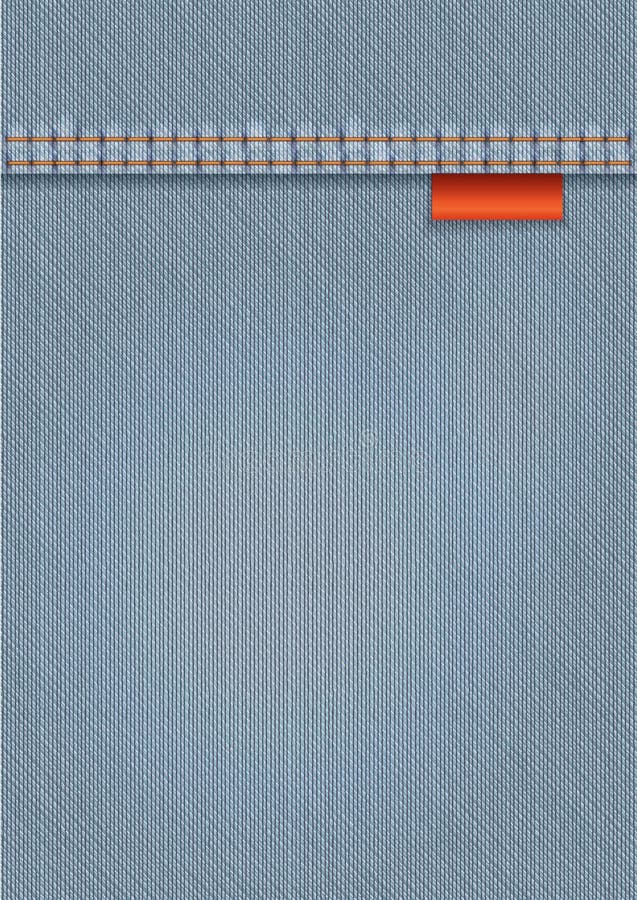 Denim Textile Template stock vector. Illustration of decorative - 76807859