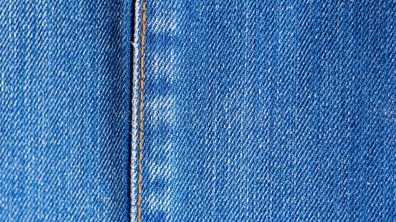 Denim Texture with Vertical Seam . Stock Photo - Image of empty ...