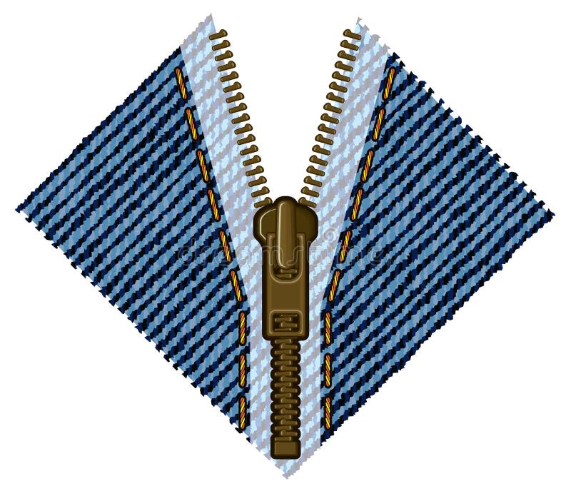 Denim Jeans Zipper Vector Stock Illustrations – 273 Denim Jeans Zipper ...