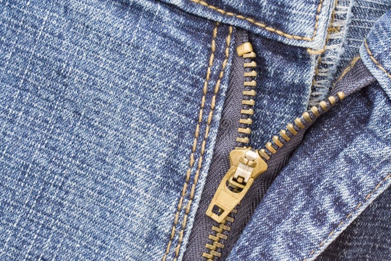 Denim Zip stock image. Image of style, pants, texture - 2506907