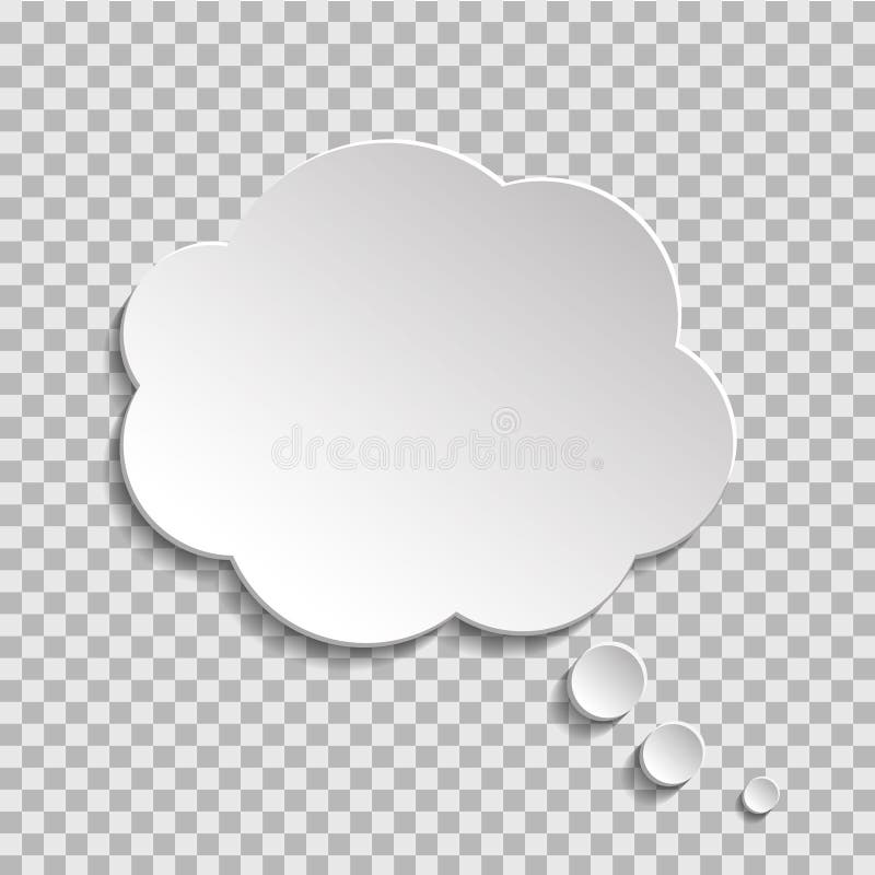 Denkblase Auf Transparentem Hintergrund Cloud-Nachricht Für Text, Comic ... Denkblase Auf Transparentem Hintergrund Cloud-Nachricht Für Text, Comic ...