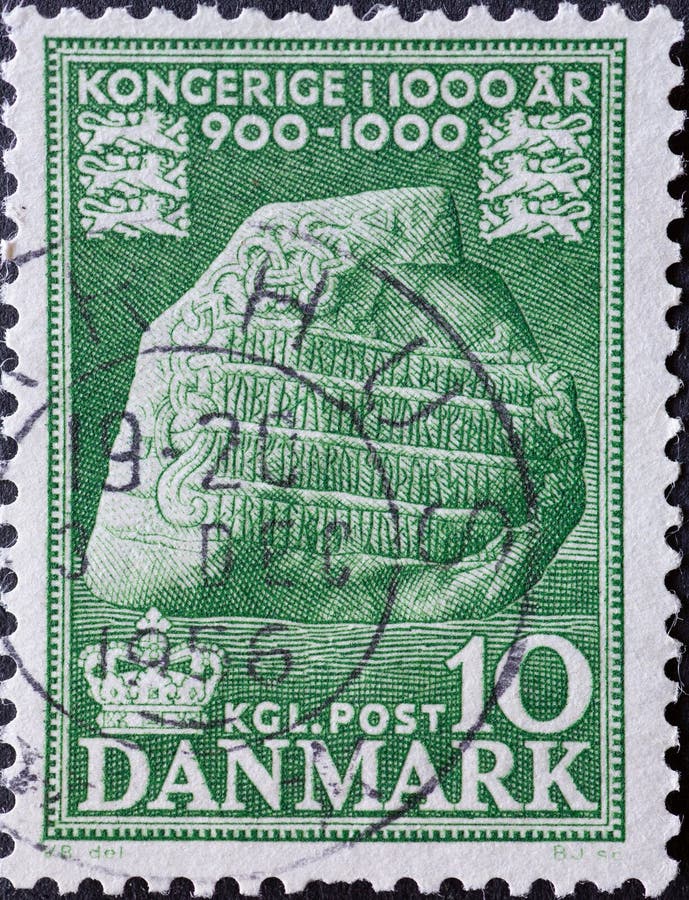 DENMARK - CIRCA 1953: a Postage Stamp from Denmark Showing the ...