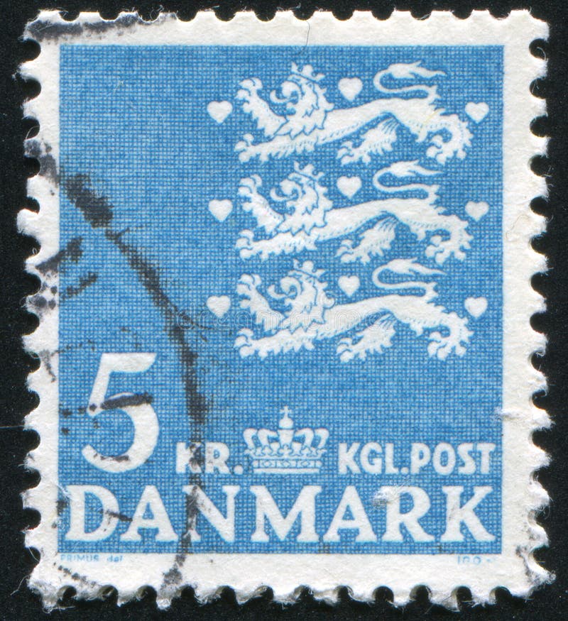 Postage stamp editorial photography. Image of denmark - 218648752