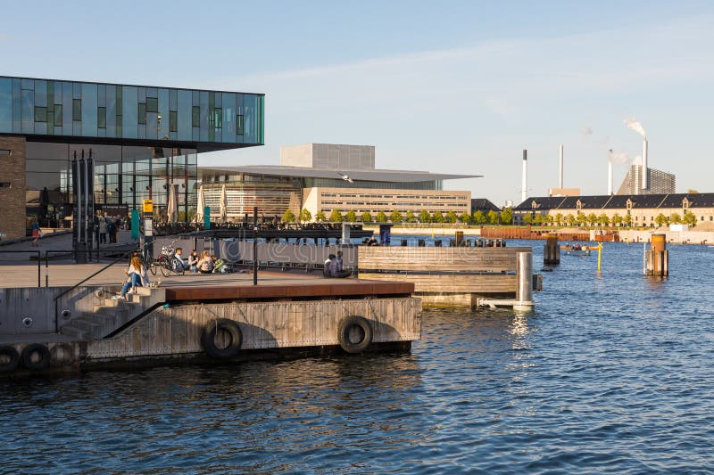 View of the Copenhagen Old City. Denmark Editorial Image - Image of ...