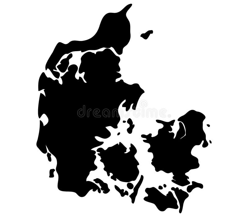 Denmark Icon Illustrated in Vector on White Background Stock ...
