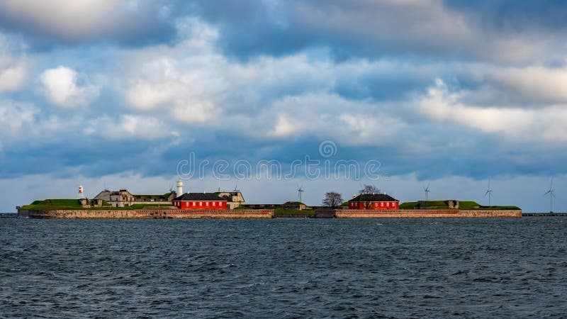 Denmark - Island Off the Harbor - Copenhagen Stock Photo - Image of ...